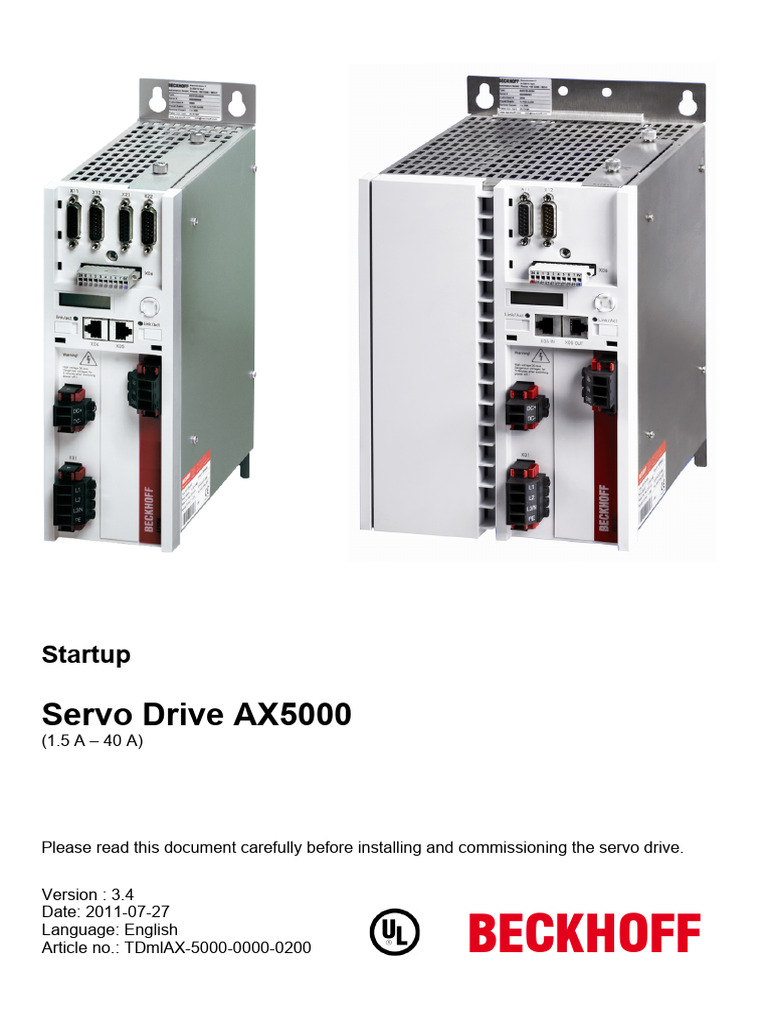 AX5000-Startup_en | PDF | Power Supply | Fuse (Electrical)