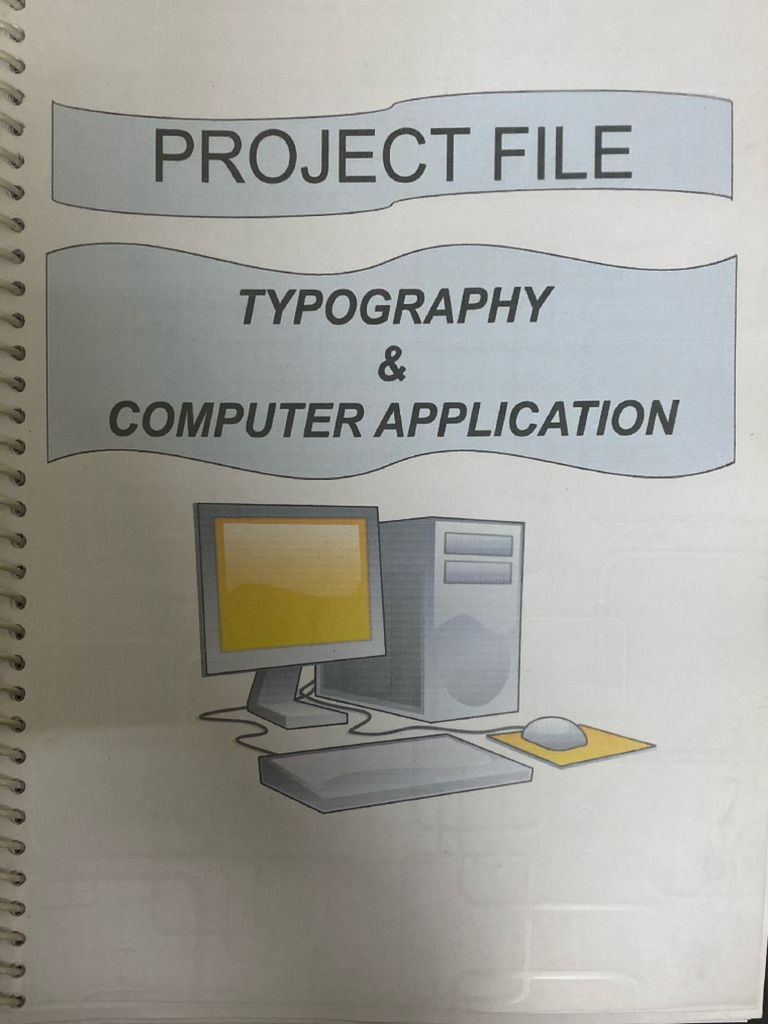 Typography Project File | PDF