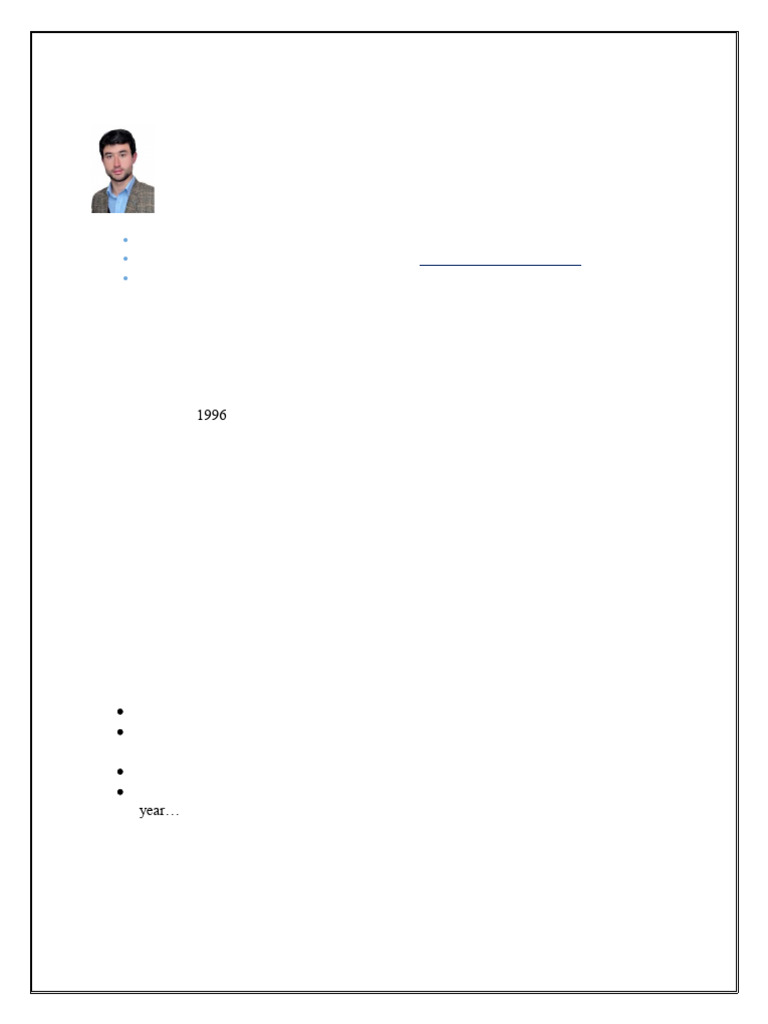 CV of MR - Mohammad Fahim-1 | PDF