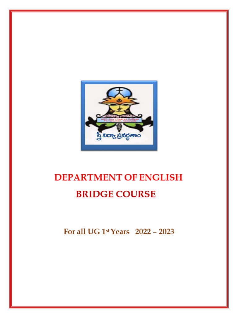 17224086372022-23 English Bridge-Course | PDF | Part Of Speech | Adverb