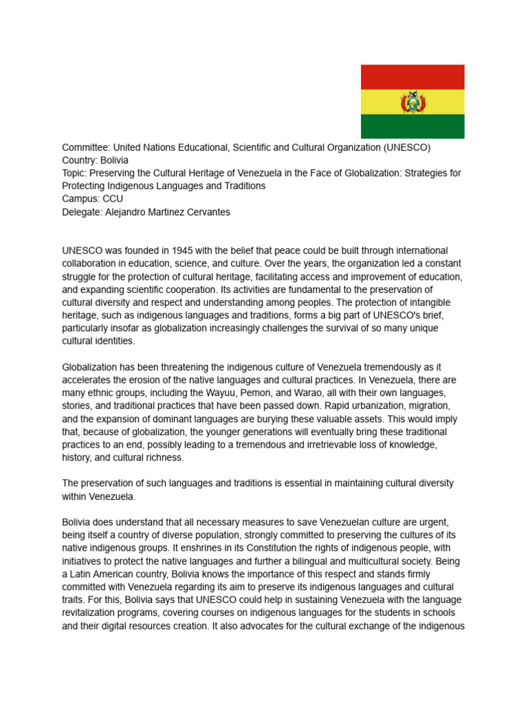 Proposition Paper | PDF | Cultural Diversity | Cultural Heritage