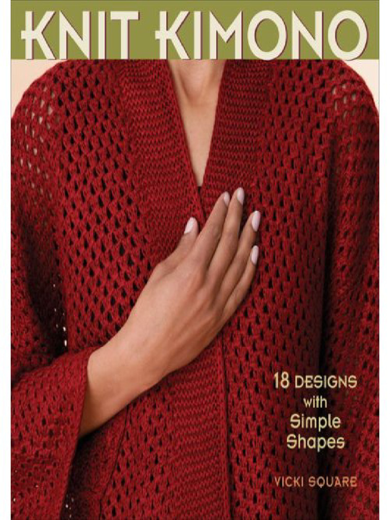 Knit Kimono - Vicki Square | PDF