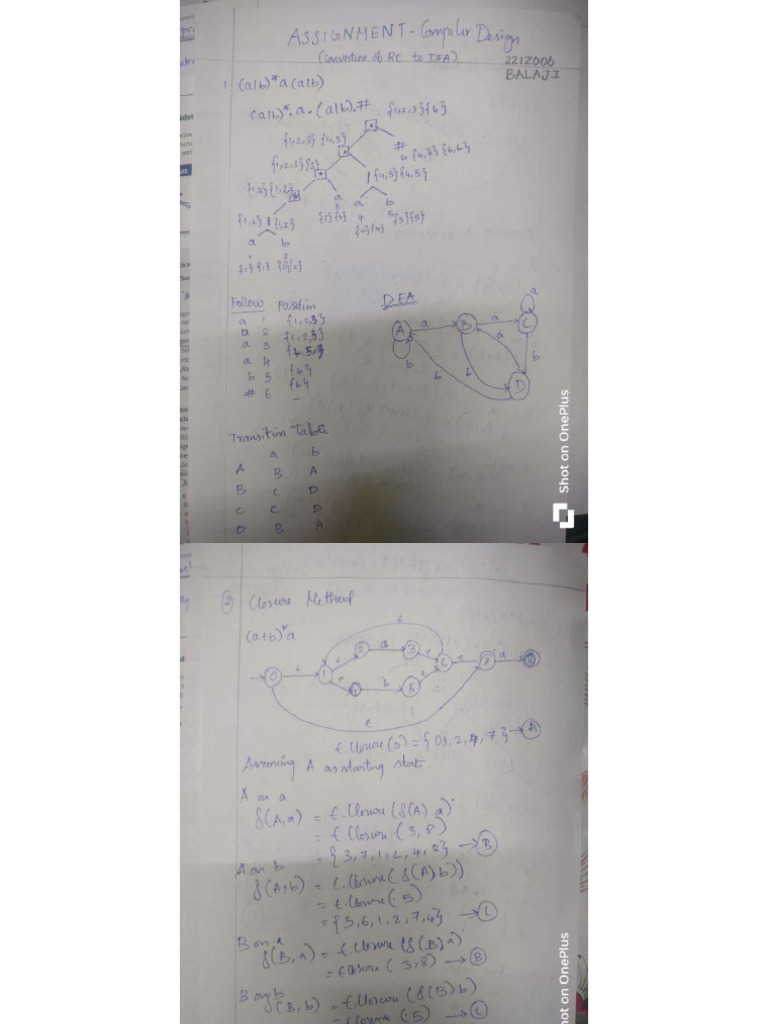 Compiler Assignment | PDF