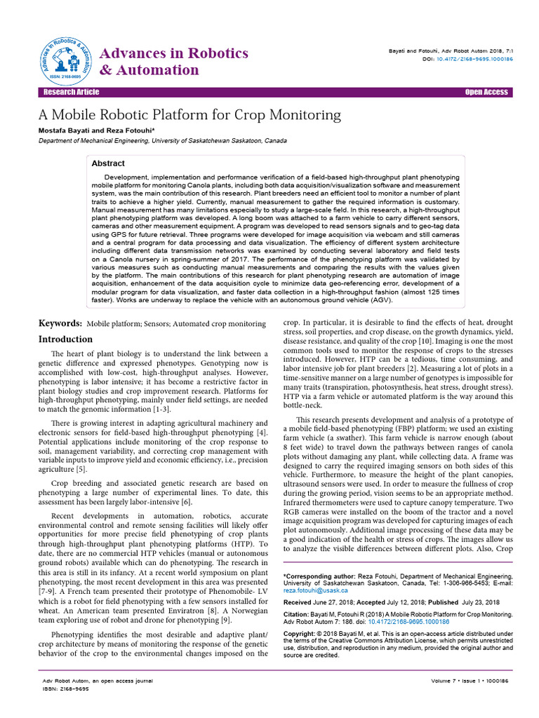 Lupatron: A Soil Profiling Robot Utilizing Arduino Sensors | PDF ...