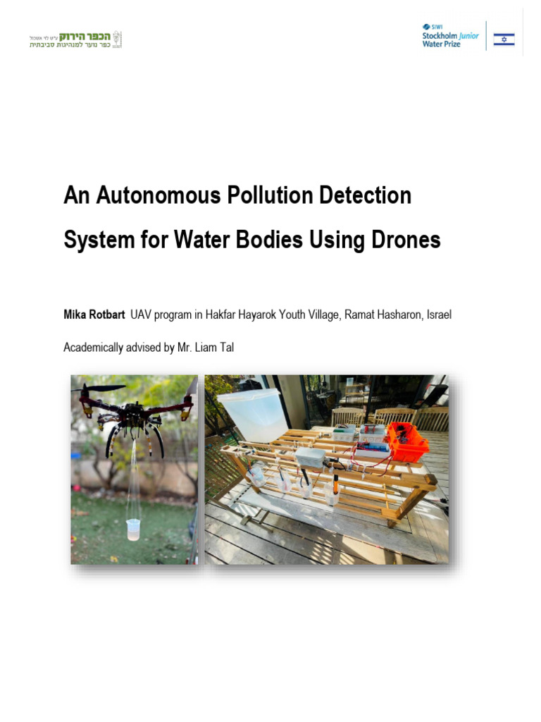 An autonomous pollution dtection system for water bodies | PDF | Ph | River