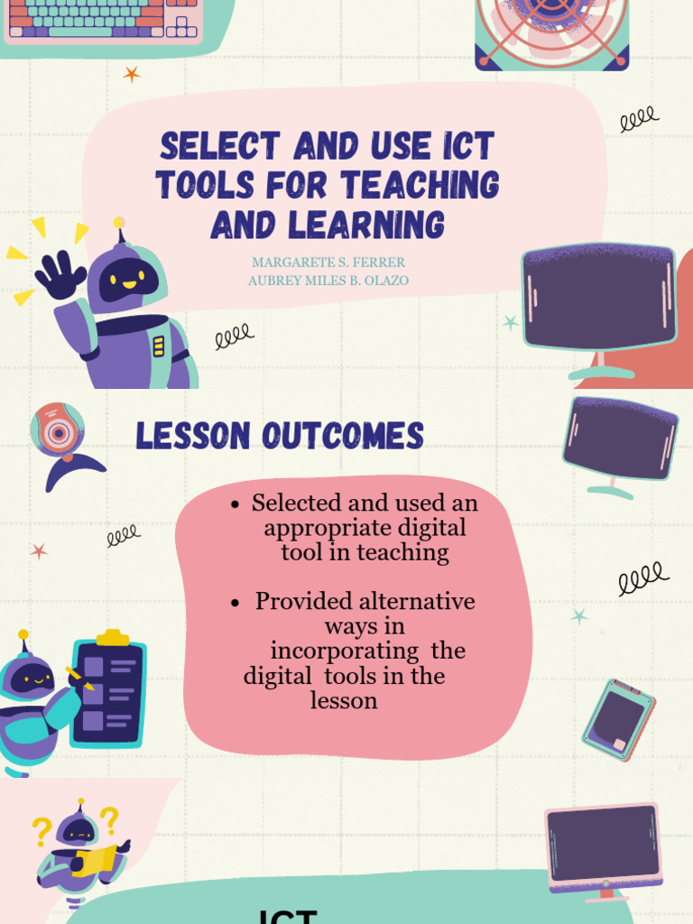 Selection of ICT Tools | PDF