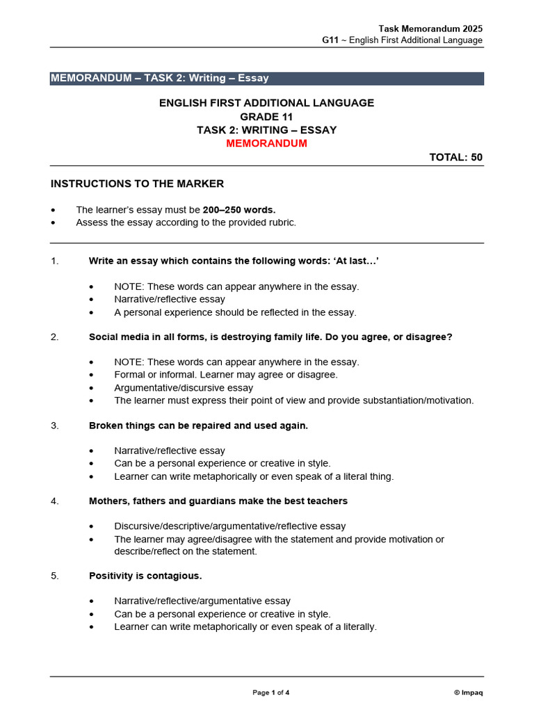 2511-A-FAL-CM01-02.0 | PDF | Essays | Paragraph