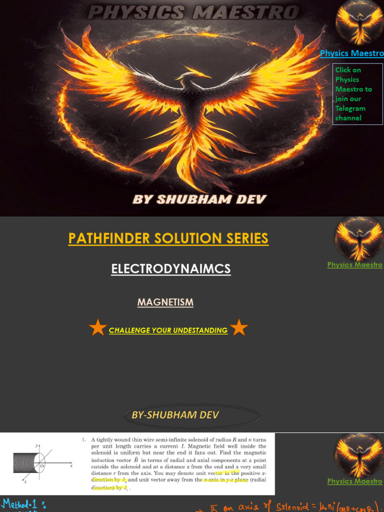 Magnetism Cyu Pathfinder Soln | PDF