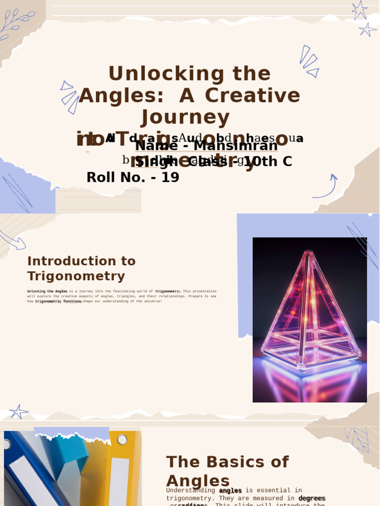 Introduction To Trigonometry | PDF | Trigonometric Functions | Trigonometry