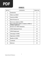 Abbreviated New Drug Application (Anda) Filing Checklist | PDF | Food ...
