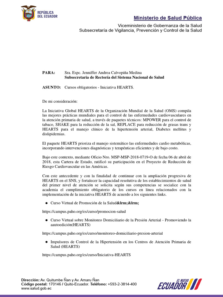 MSP-SVPCS-2024-2721-M_Cursos obligatorios_Iniciativa HEARTS (2) | PDF ...