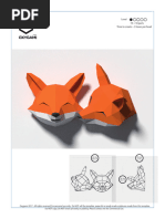 Squidgame Frontman Template Mask Assembli 1 | PDF