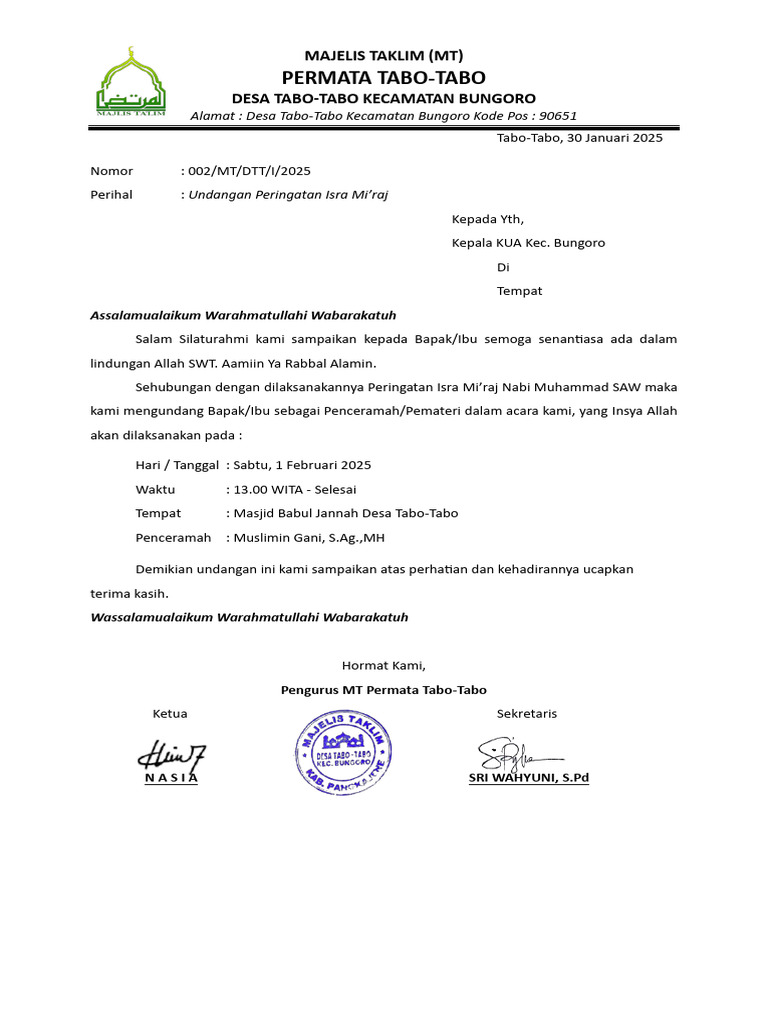 Undagan Isra Mi'Raj | PDF