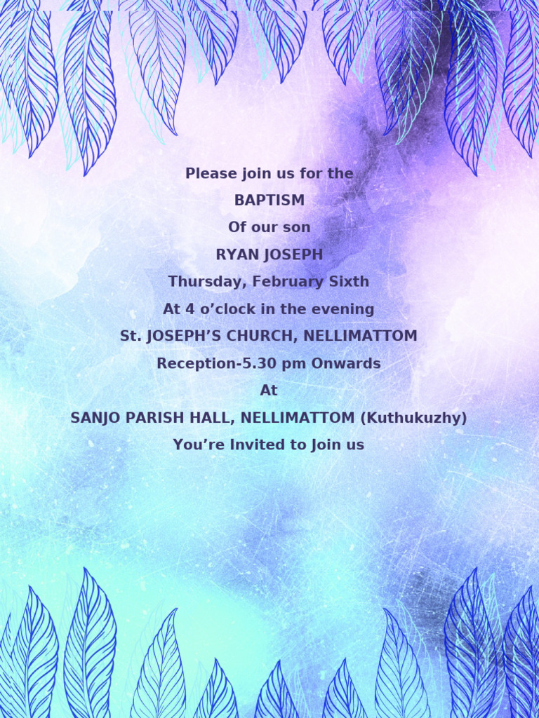 Please Join Us For The | PDF