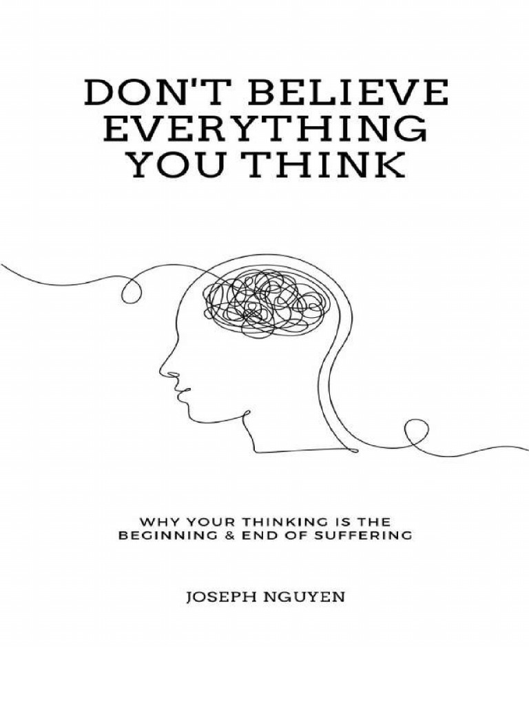 Don't Believe Everything You Think PDF in Hindi | PDF