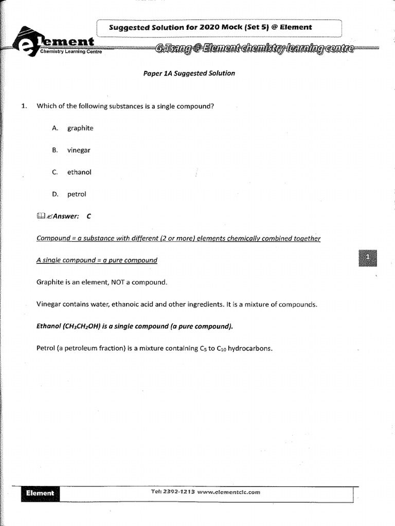 Mock Set 5 | PDF