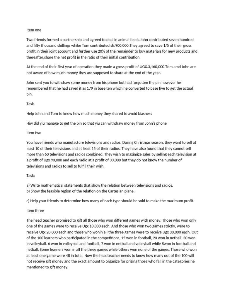 MTC Test | PDF