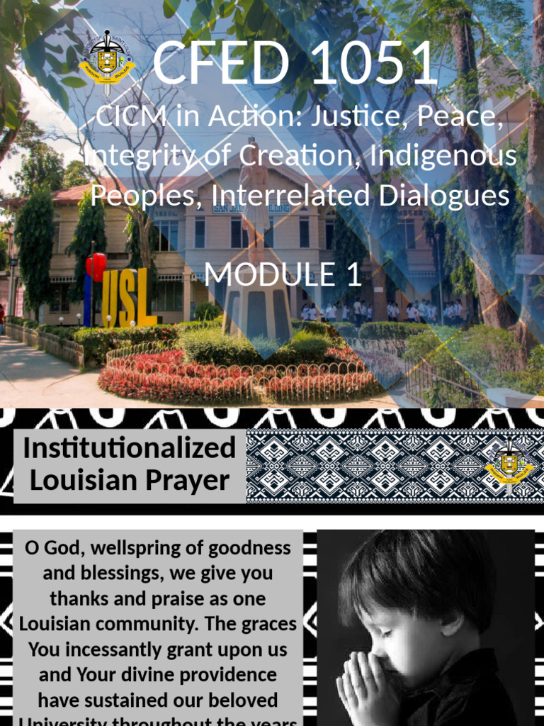 Cfed 1051 - Module 1 | PDF | Christian Church | Catholic Church