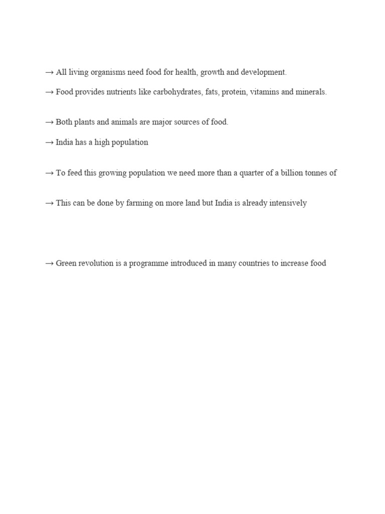 BIO CH.3 ncert | PDF | Legume | Foods