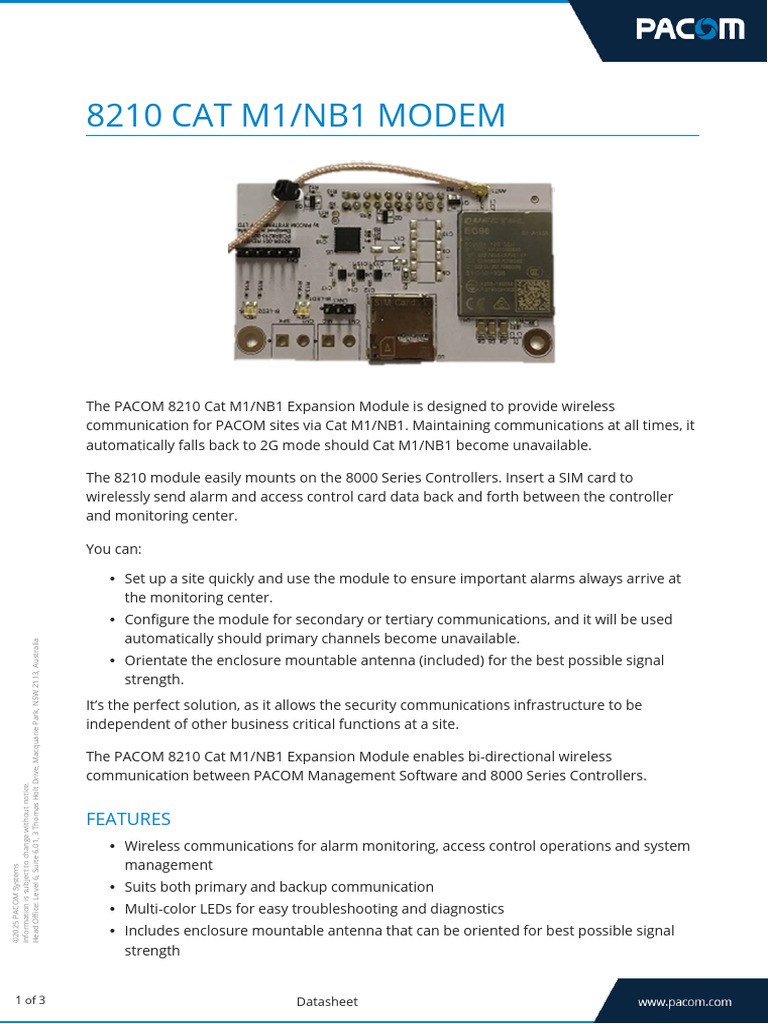 8210 Expansion Module Datasheet | PDF | Electrical Engineering | Telecommunications