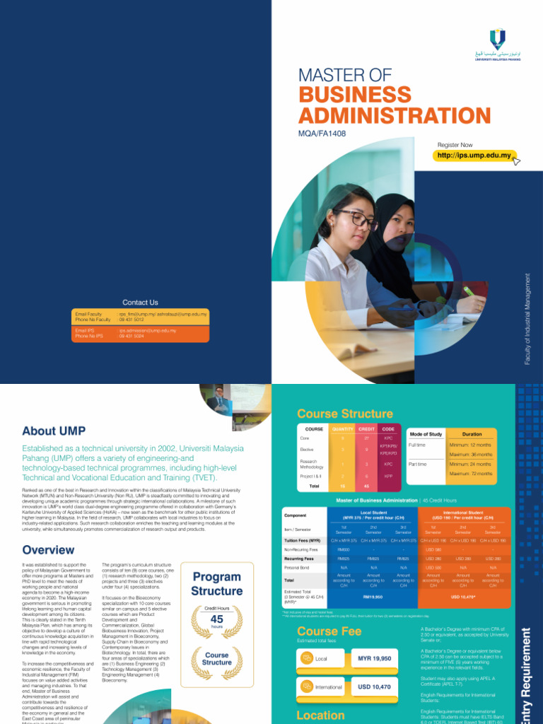 Master of Business Administration | PDF