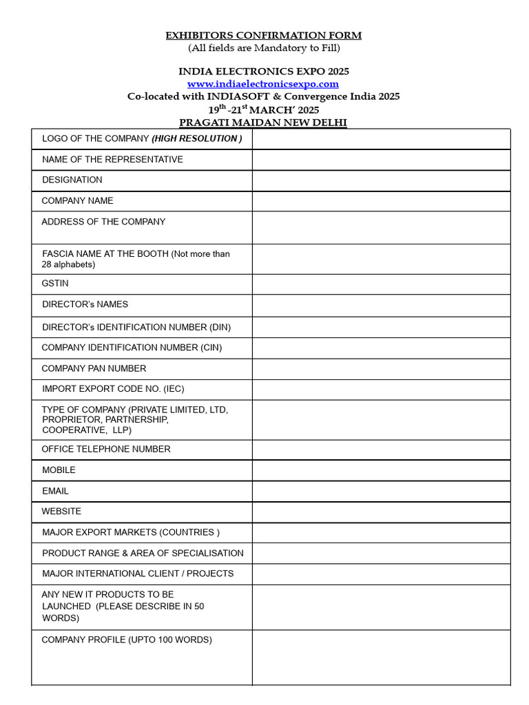 Confirmation Form Iee - 2025. | PDF | Electronics | Computing