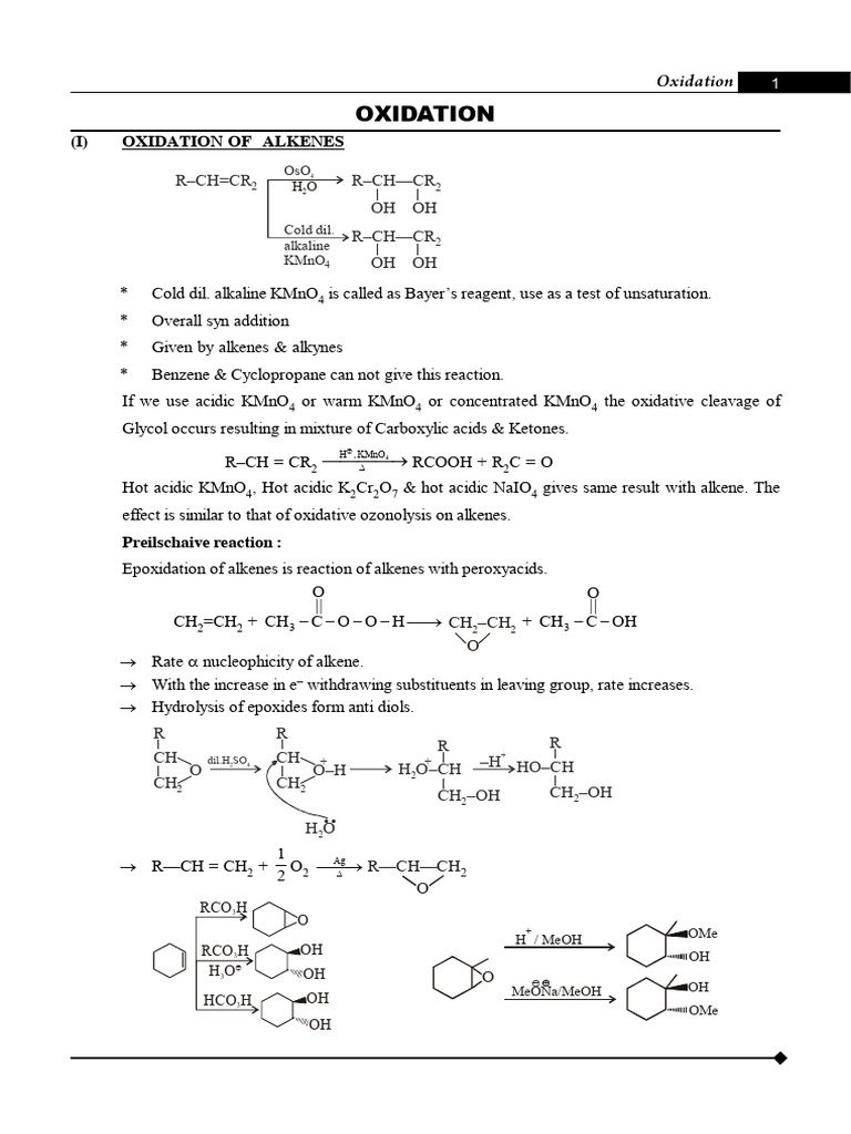 Oxidation Reagents | PDF | Aldehyde | Ketone