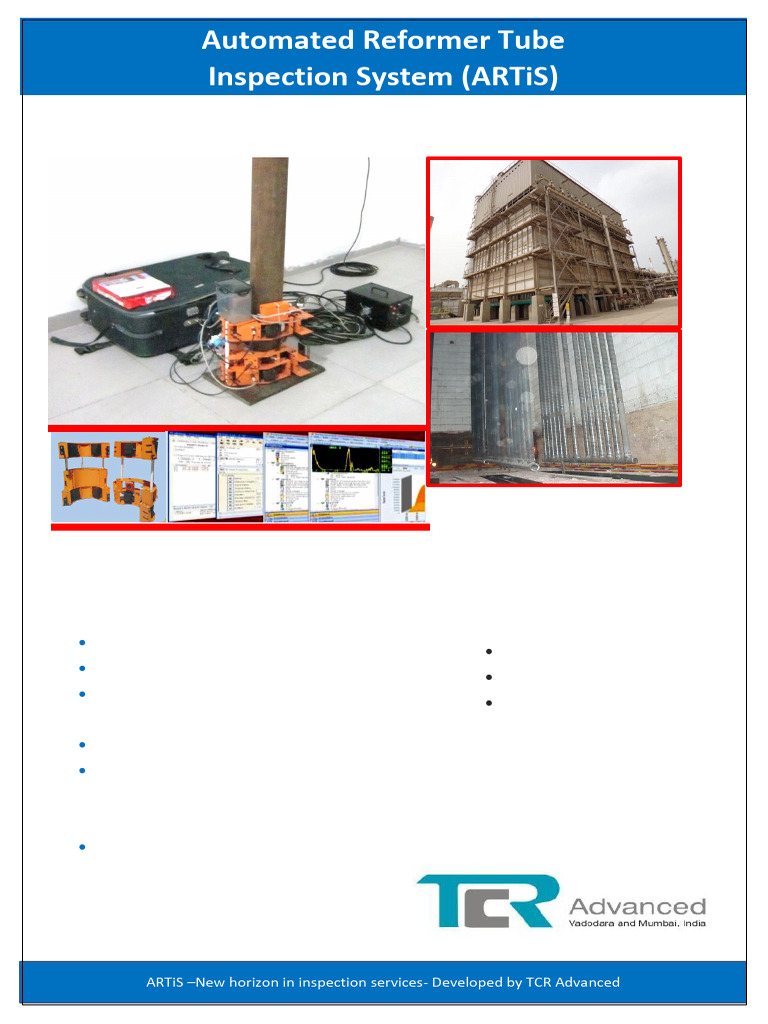 Automated Reformer tube Inspection Service | PDF