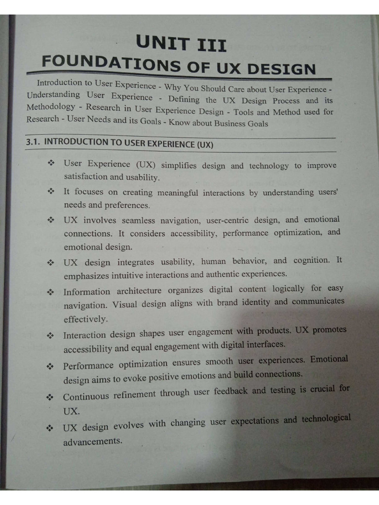 UI and UX UNIT - 3 | PDF