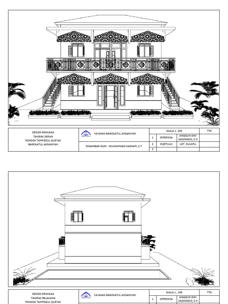 Sketsa Pondok Tahfidz Barokatul Ahsaniyah | PDF
