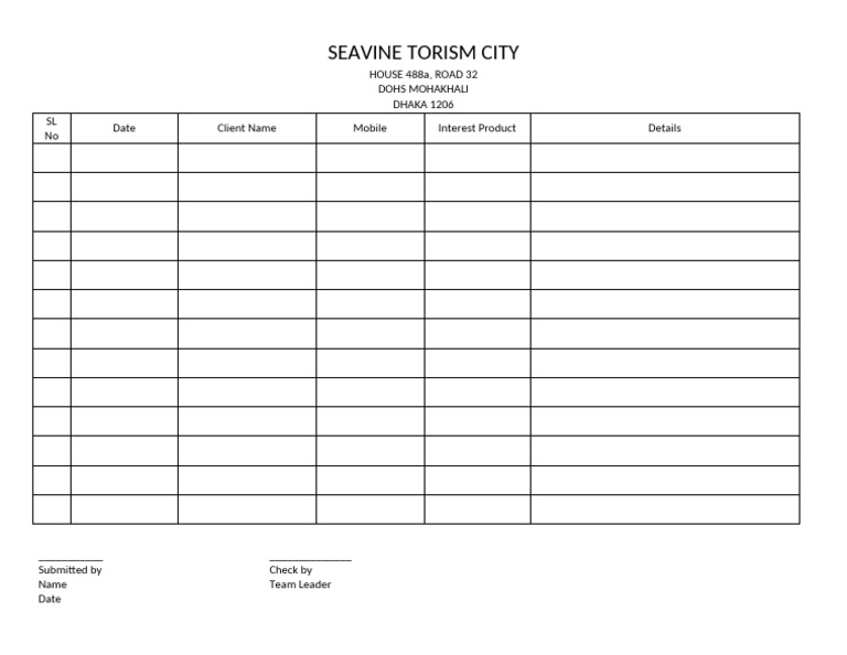 Report Format | PDF