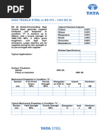 BISPLATE 80 Steel Specifications | PDF