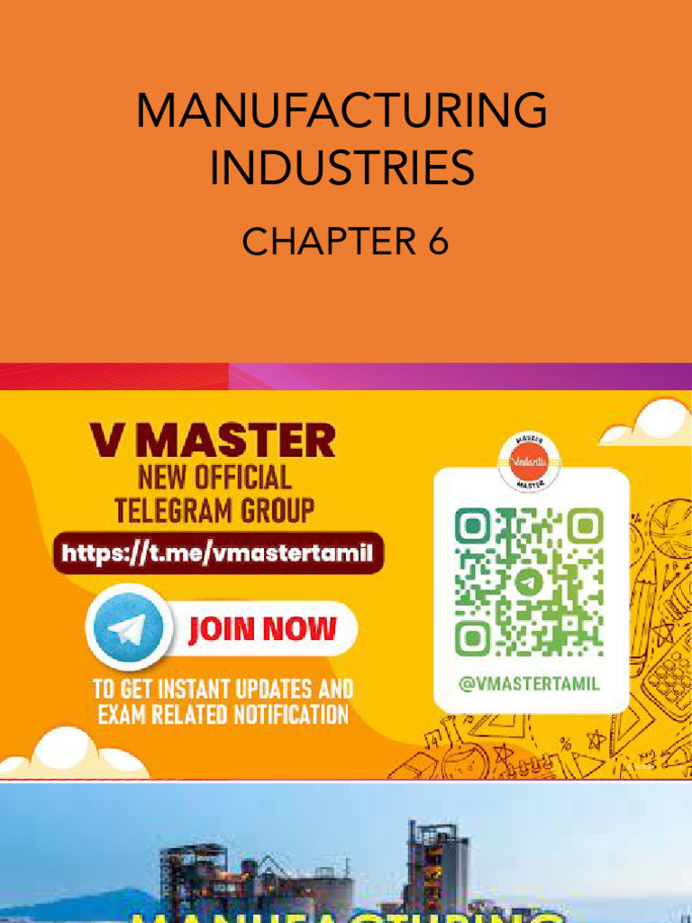 Ss Geo Ch-Manufacturing Industries Notes | PDF | Fertilizer | Pollution