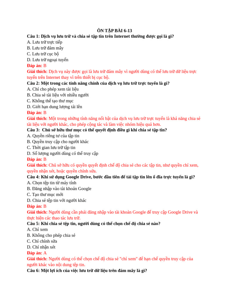 K11_ôn-tập-hk1 | PDF