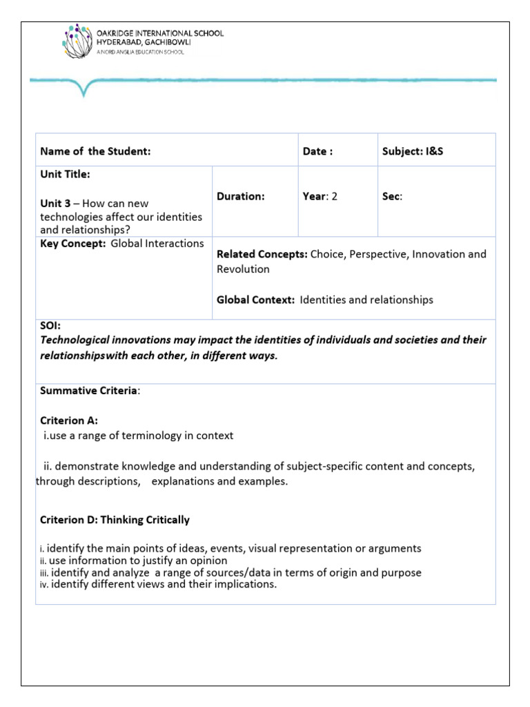 T - 0bcba5a4 Bda7 4bc3 b057 4009a982573bMYPY2 Summative Assessment 3 (2024 25) | PDF ...