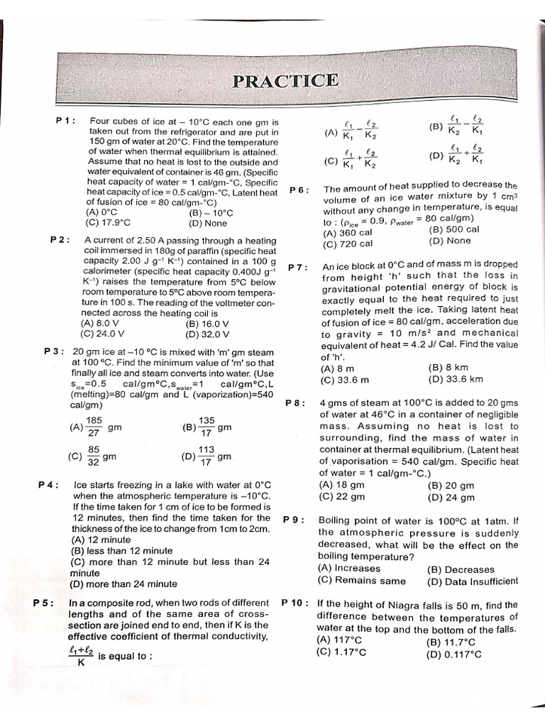 Thermal Physics | PDF