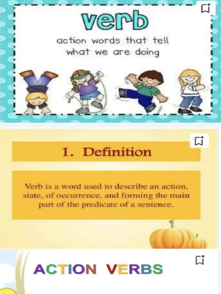 Verb Presentation | PDF