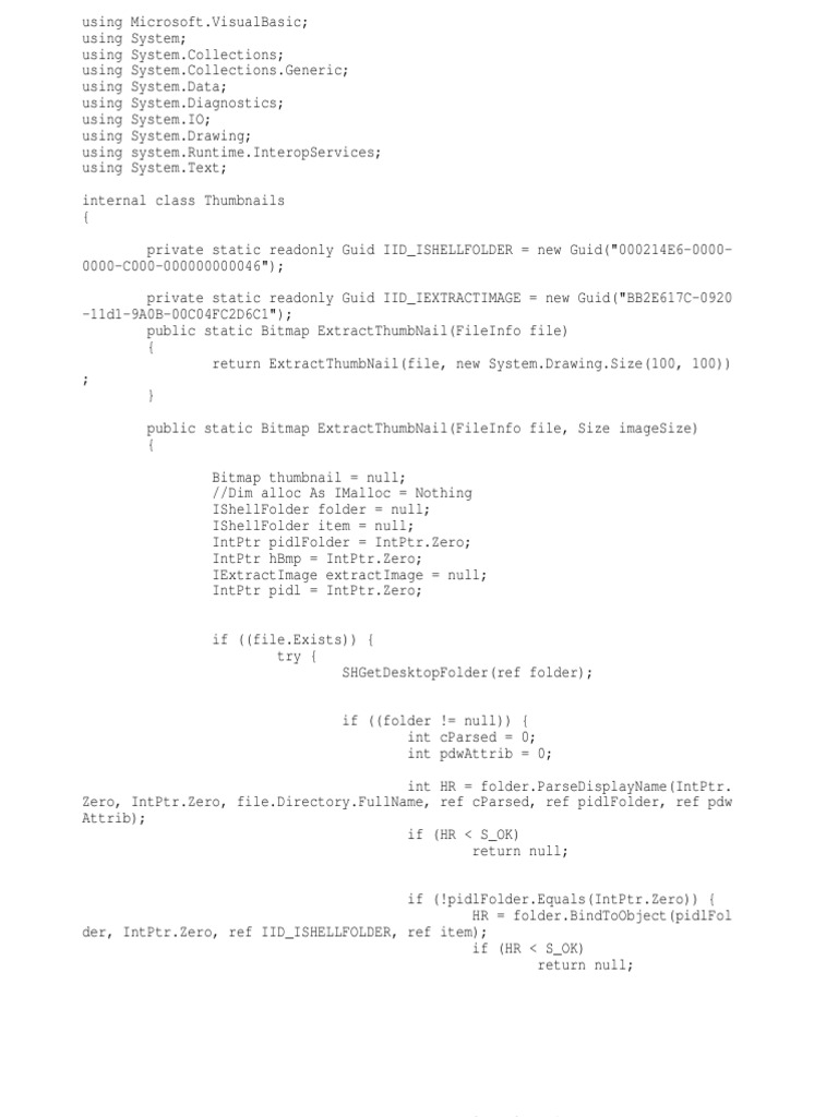 Thumbnails Csharp Pdf Integer Computer Science Computer File 0704