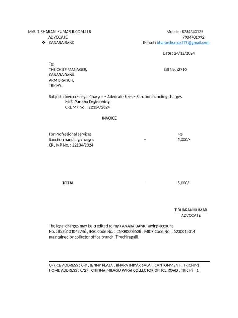 Bharani Letter Pad | PDF