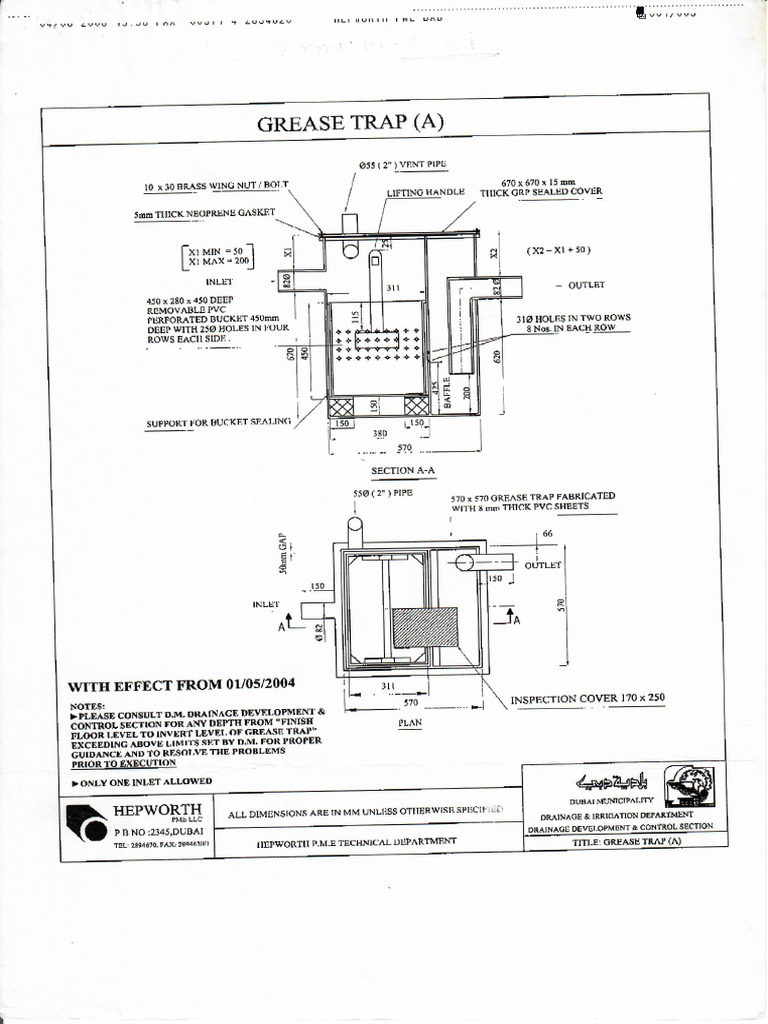 Grease Trap-A (Hep) | PDF