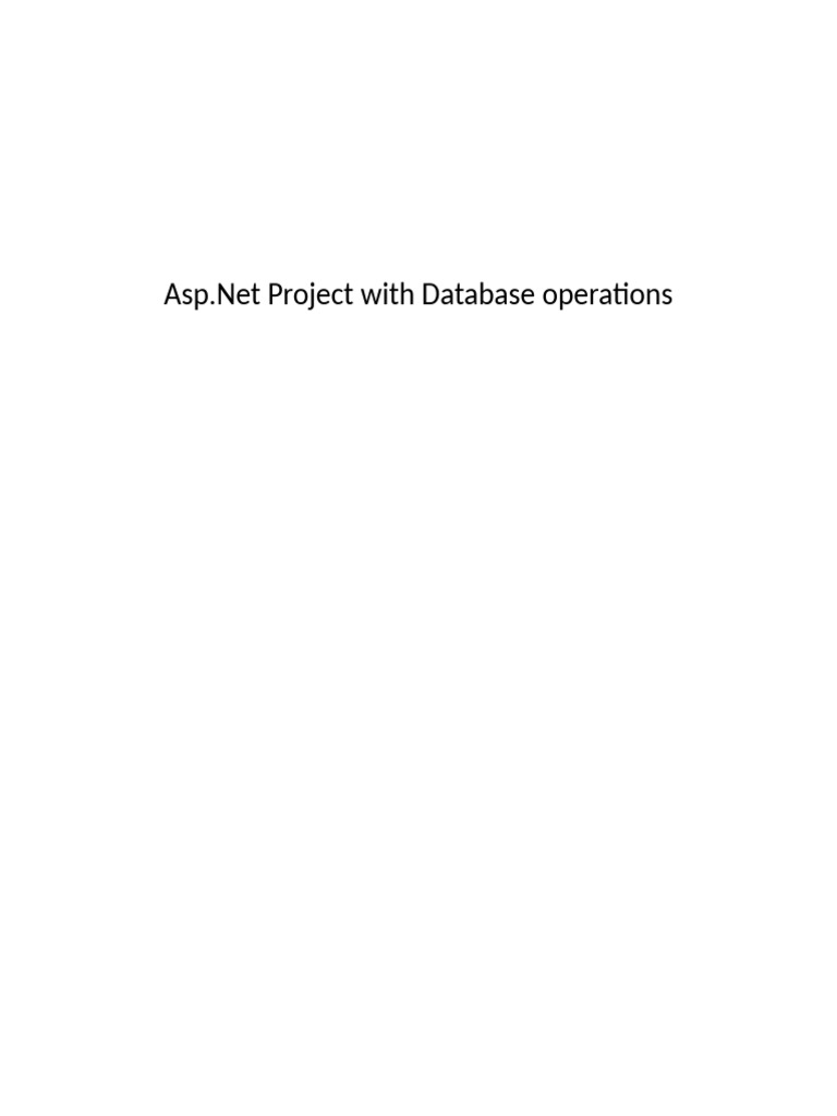 Project Documentation | PDF | Databases | Object Oriented Programming