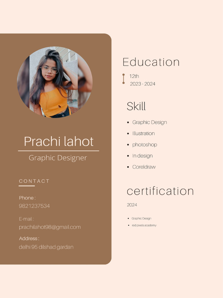 Resume Prachi | PDF