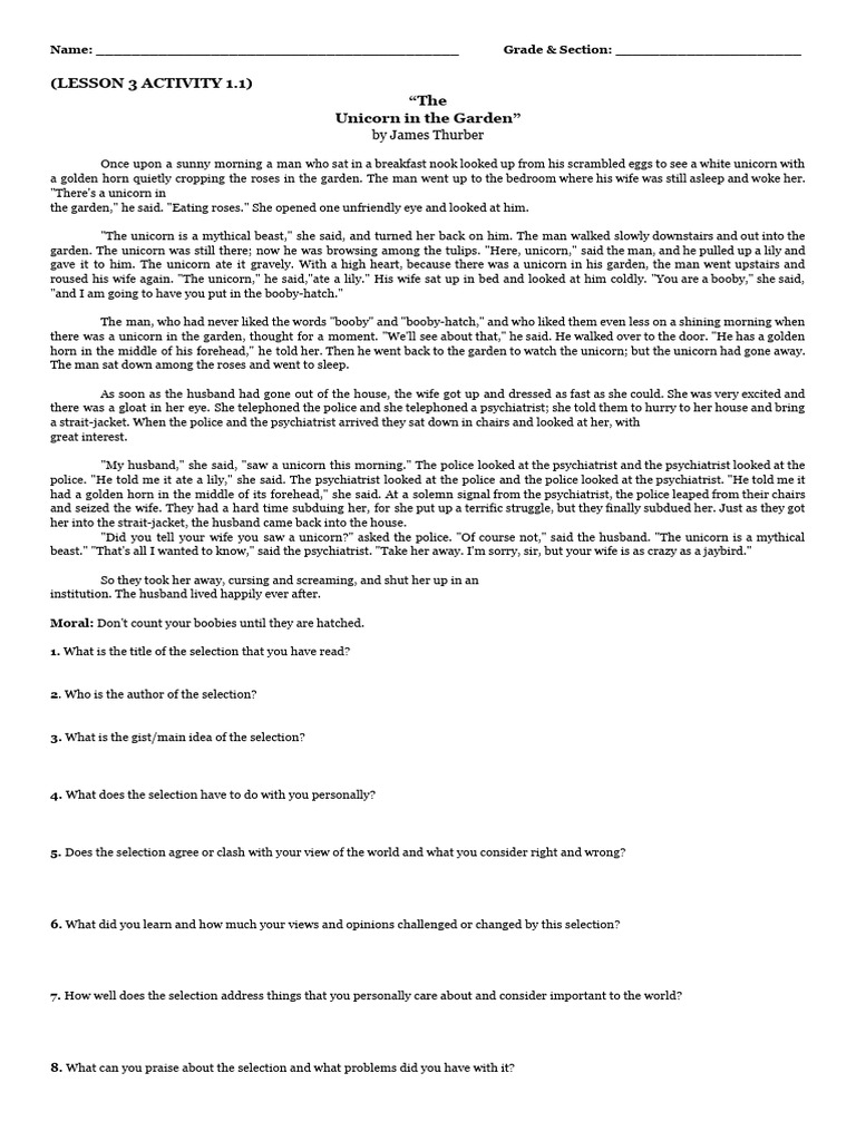 G10-Critique Activity | PDF