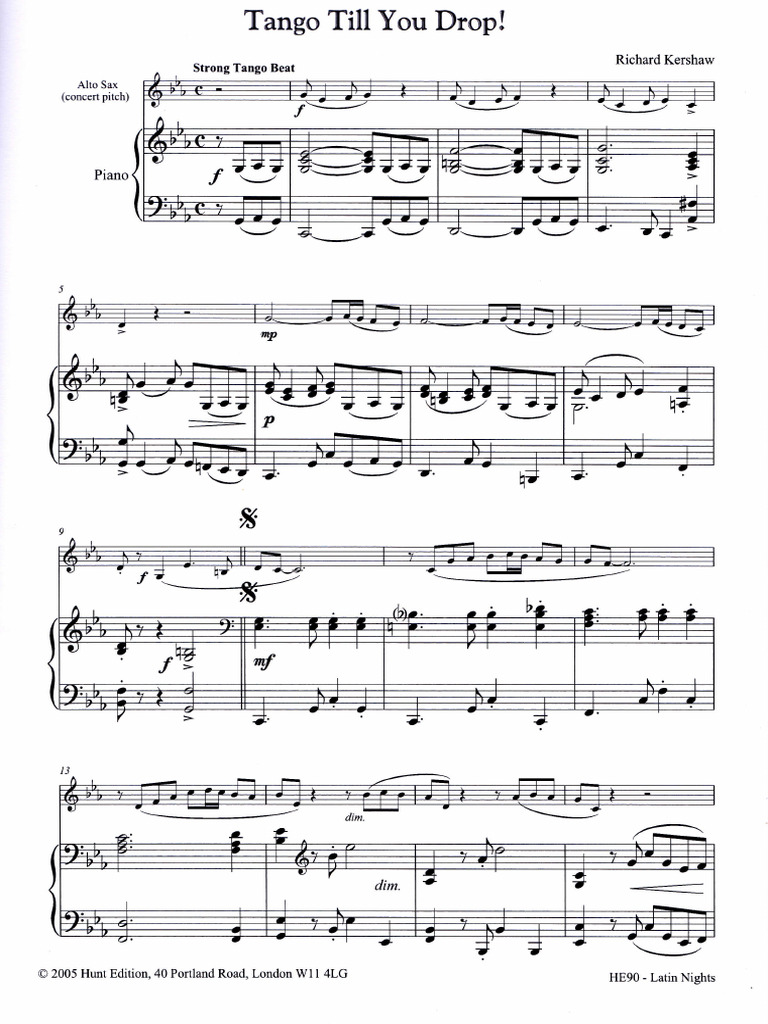 Tango Till You Drop | PDF