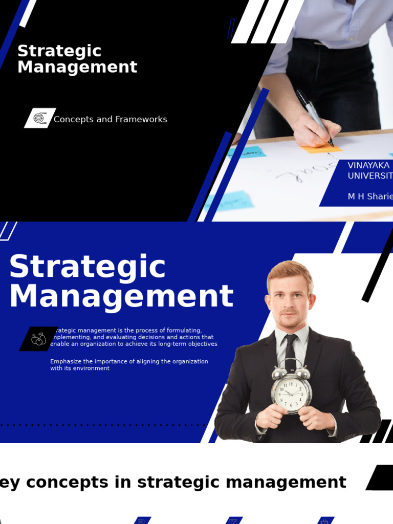 Strategic Management Concepts Explained | PDF