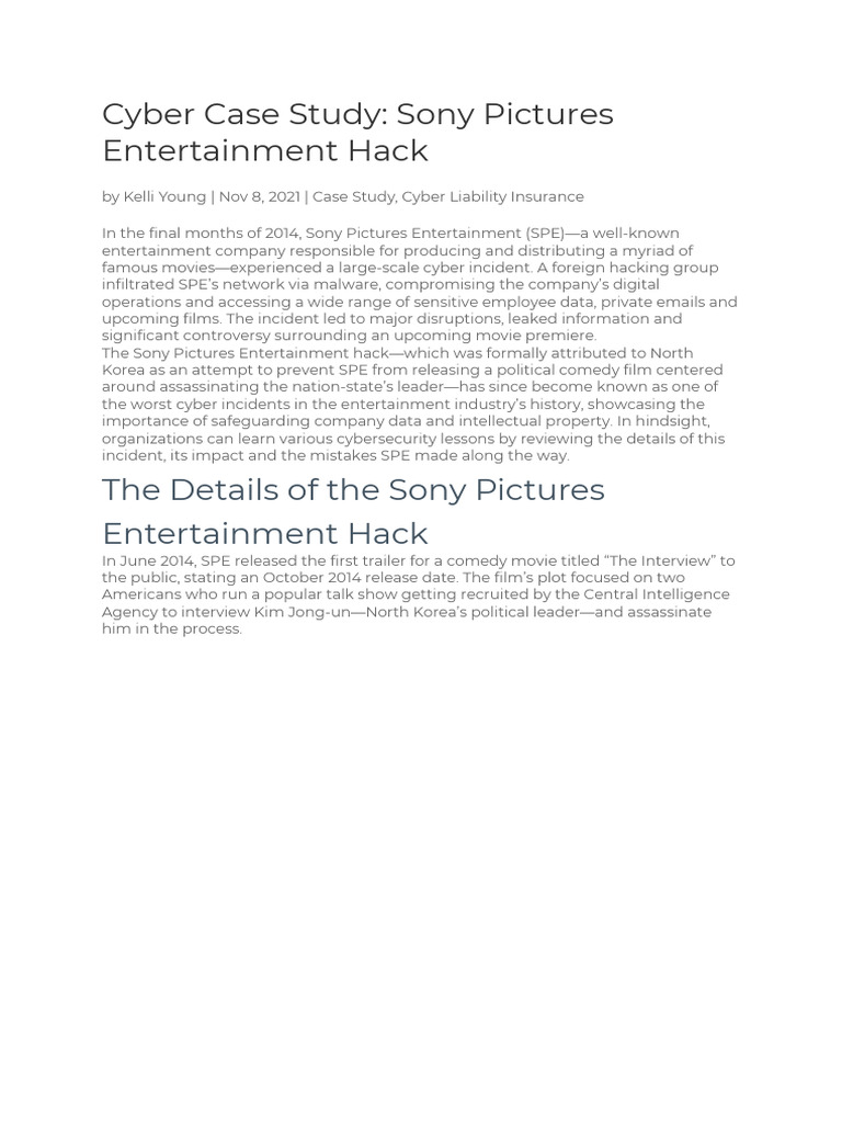 Cyber Case Study | PDF | Security | Computer Security