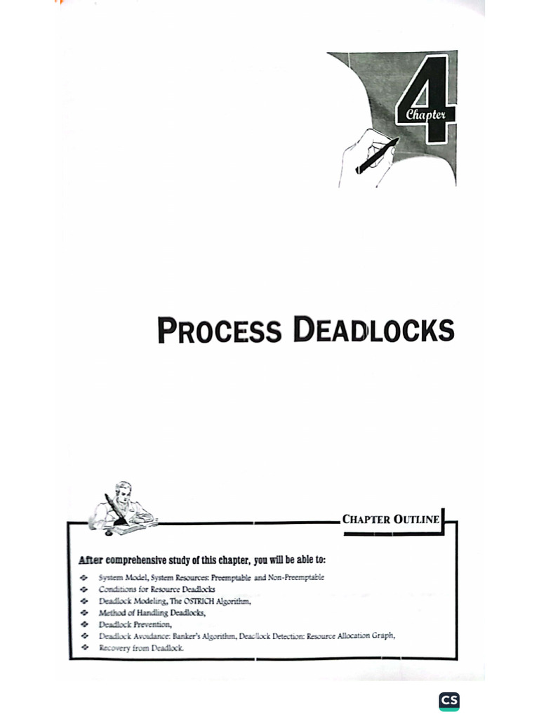 OS-chapter-4-DEADLOCKS | PDF