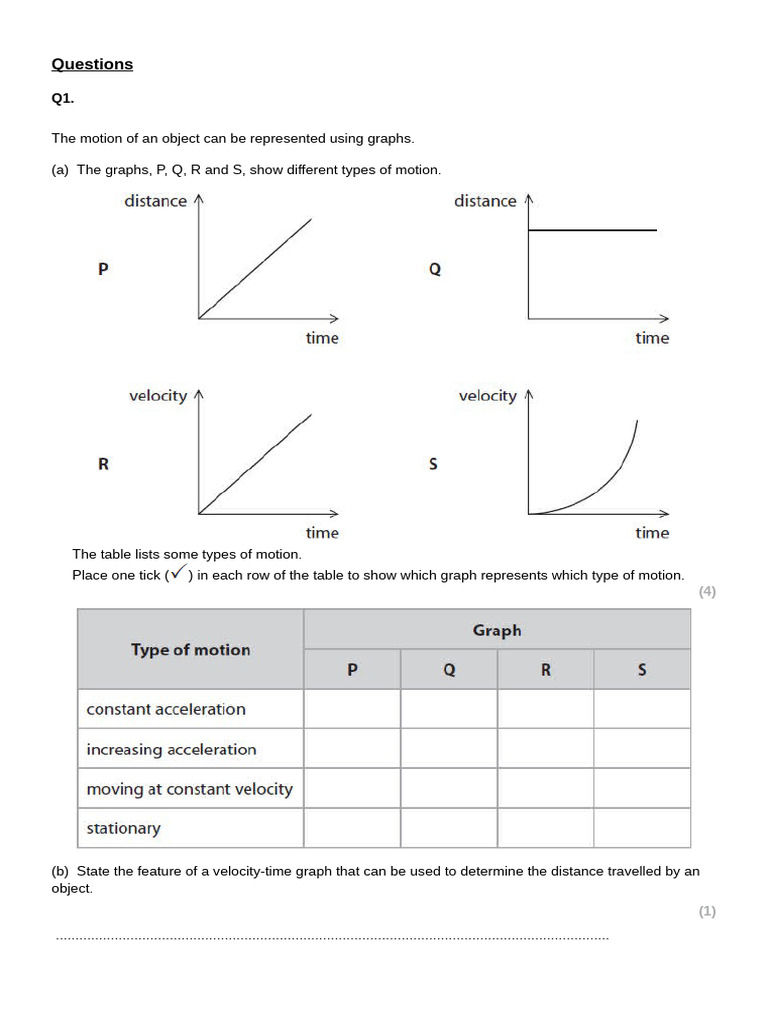 Revision Worksheet Year 11 Physics1 | PDF | Force | Electrical Network