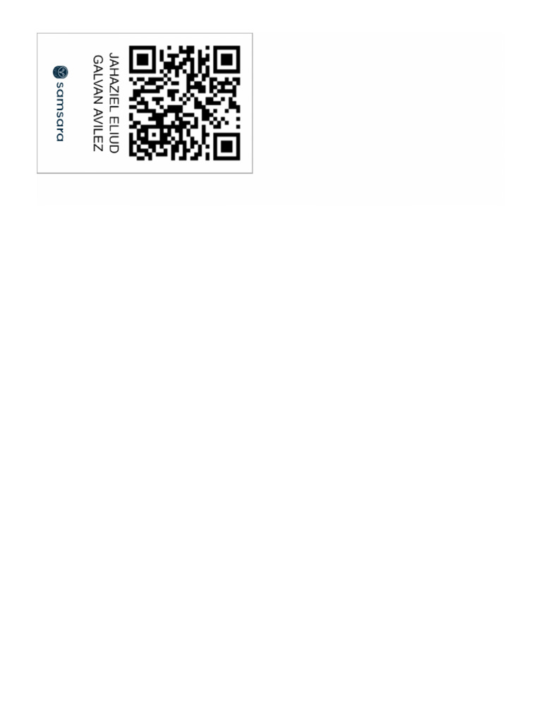 Driver Assignment QR Codes - JAHAZIEL ELIUD GALVAN AVILEZ | PDF