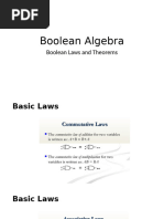 Boolean Algebra Laws | PDF